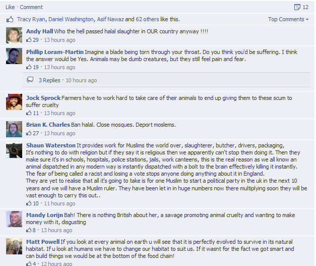 EDL 2 Ban Halal Shazia Saleem TELL MAMA EDL 2 Ban Halal Shazia Saleem TELL MAMA