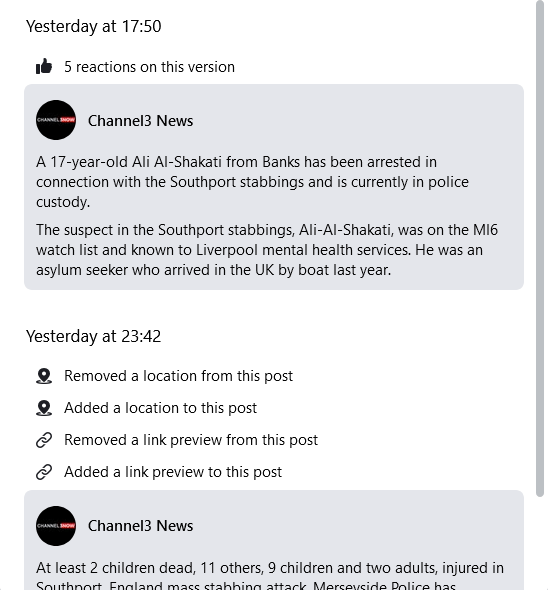 Channel 3 now - TELL MAMA